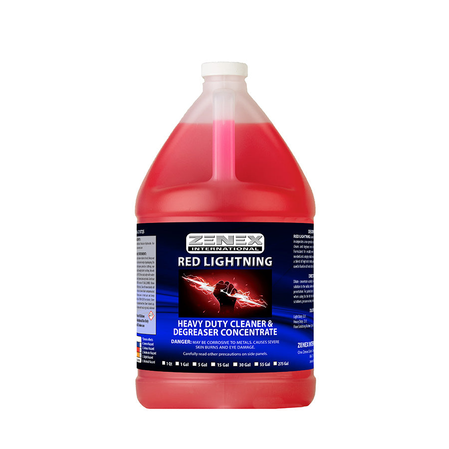 Red Lightning - Heavy Duty Degreaser & Cleaner Concentrate – Zenex ...