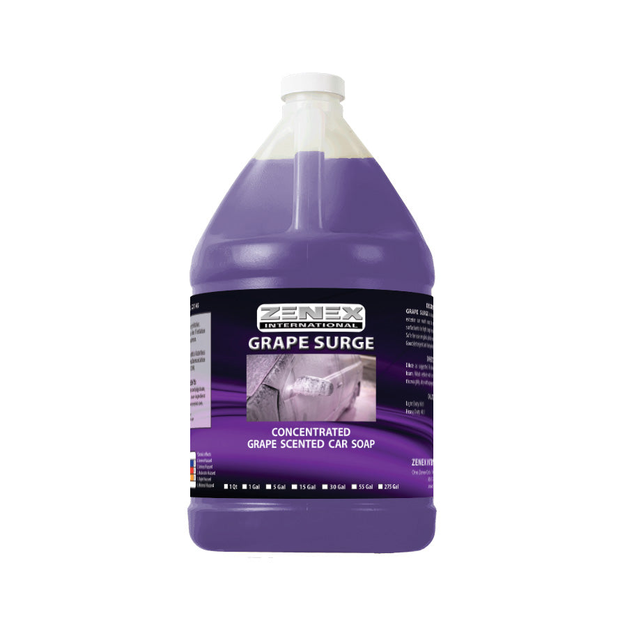 Grape Surge - Concentrated, Foaming Car Wash Soap – Zenex International