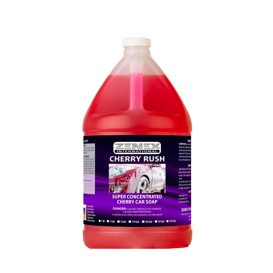 Cherry Rush - Super Concentrated Car Soap - Cherry Scented | Zenex ...
