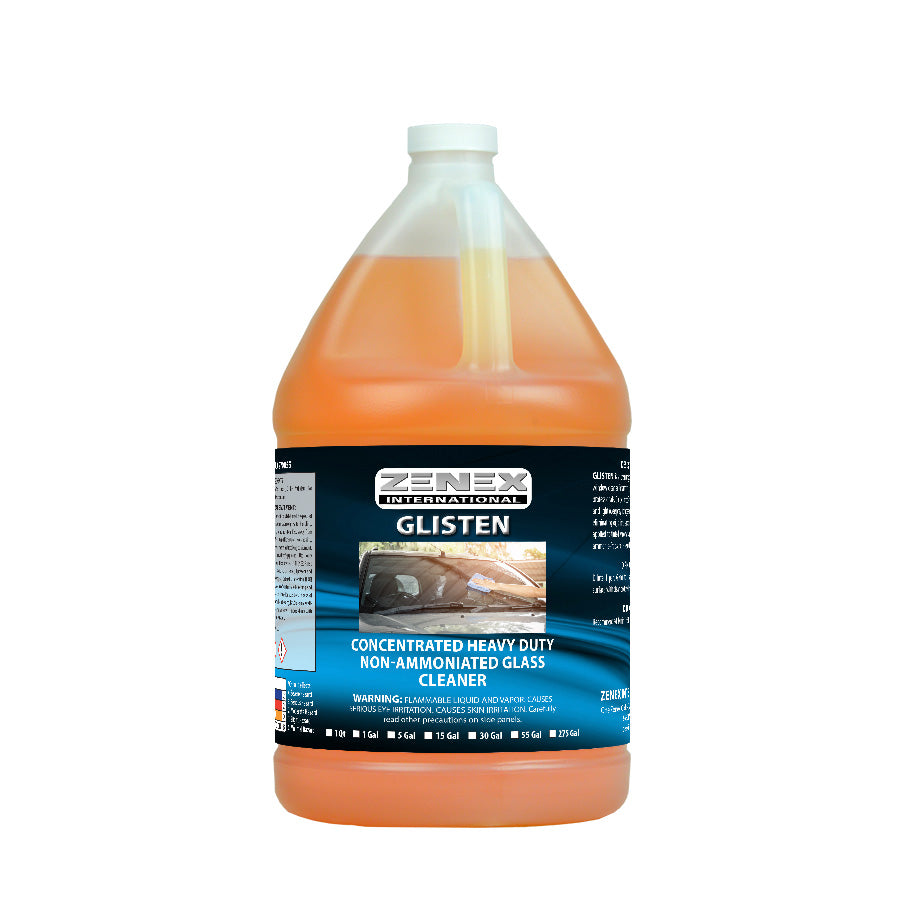 Glisten - Concentrated Non-Ammoniated Glass Cleaner – Zenex International