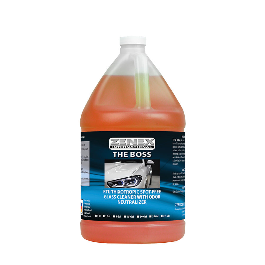 The Boss - Thixotropic Glass Cleaner - Ready to Use | Zenex – Zenex ...