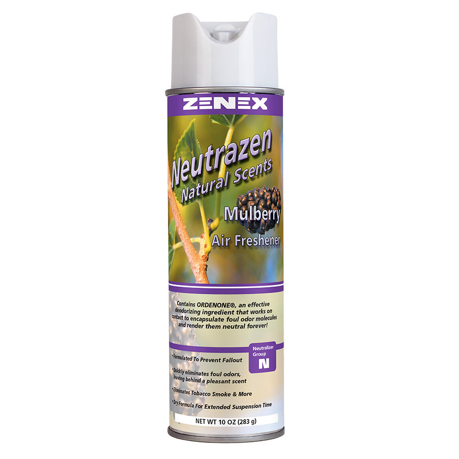 Neutrazen Odor Eliminating Dry Spray - Mulberry Scent – Zenex International