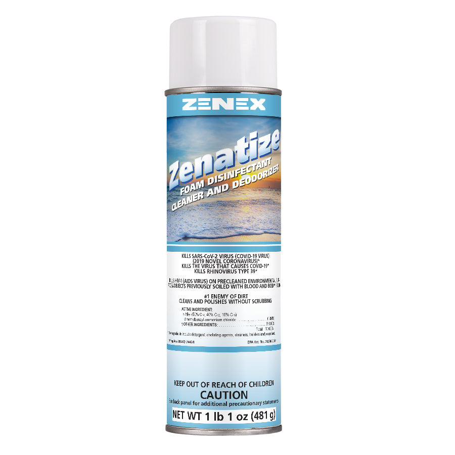 ZenaTize Foaming Disinfectant Cleaner - All-Purpose | Zenex – Zenex ...