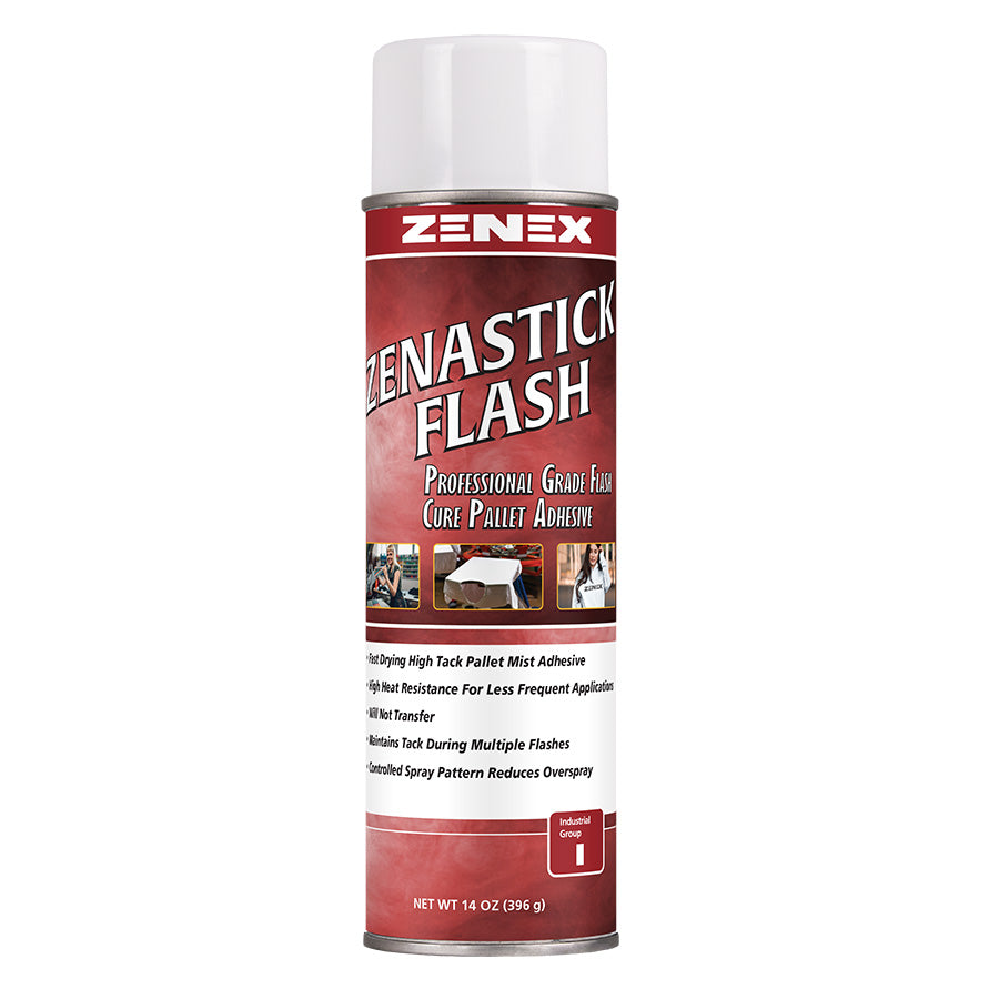 ZenaStick Flash - Screen Printing Flash Cure Pallet Adhesive | Zenex ...